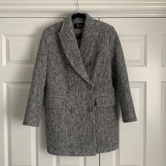 Belucci | Jackets & Coats | Grey Belucci Coat Blazer Jacket Large ...